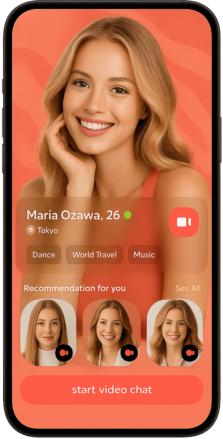 Willekeurige videochat met vreemden op ChatiMeet